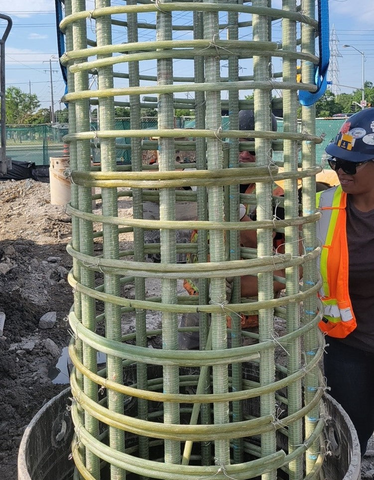 Prefab Rebar Cages - Salt Rock Group Fiberglass Rebar – SRG - Salt Rock ...